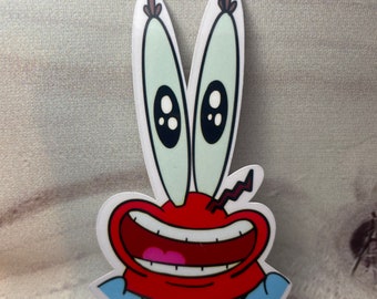 Mr Krabs Stickers - Etsy