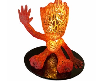 Groot Lamp | Etsy