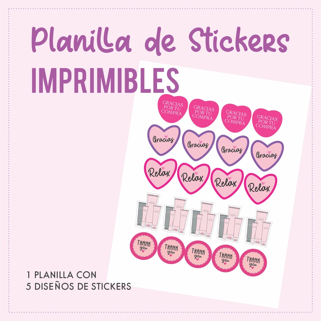 Mary Kay Sticker Sheet - Etsy