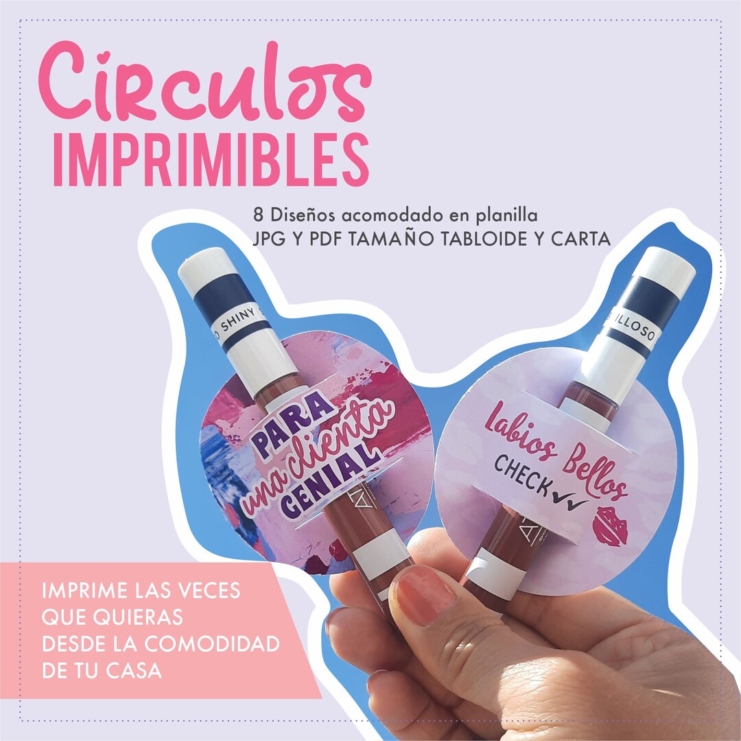 Circular Cards to Deliver Product - Etsy