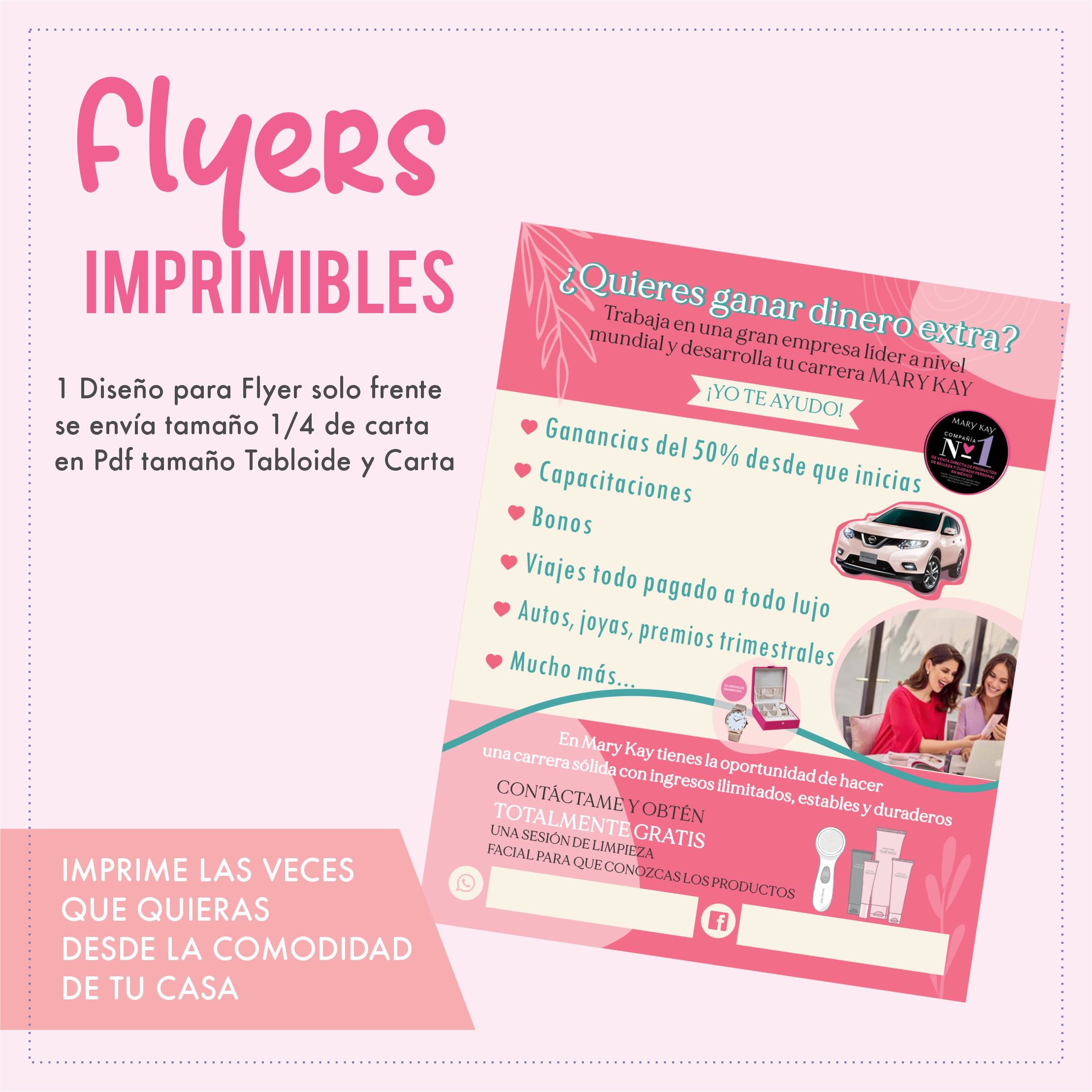 Mary Kay Party Flyer Templates