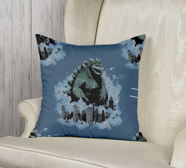 Seamless Pattern Godzilla / Seamless Pattern / Fabric Design / Surface ...