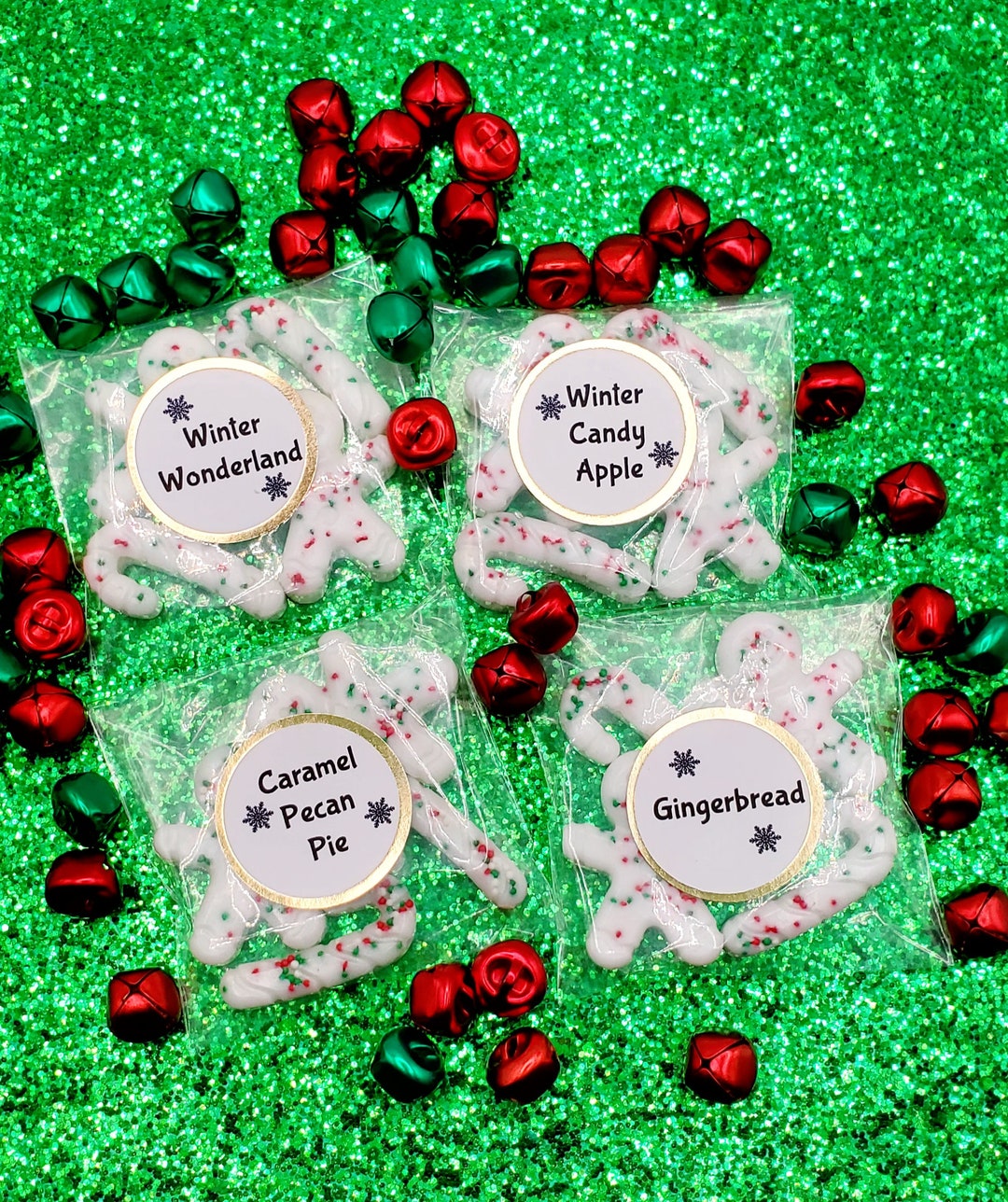 Christmas Wax Melt Sampler Set Christmas Wax Tart Sampler - Etsy