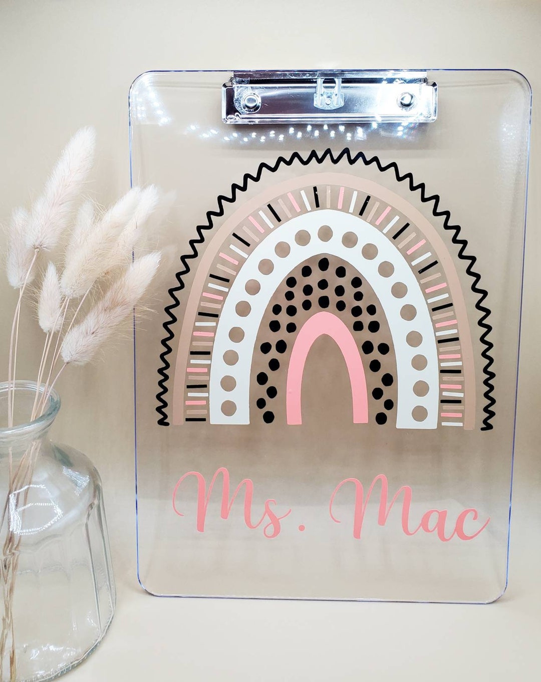 Teacher Clipboard/personalized Clipboard/teacher Appreciation Gift/back ...