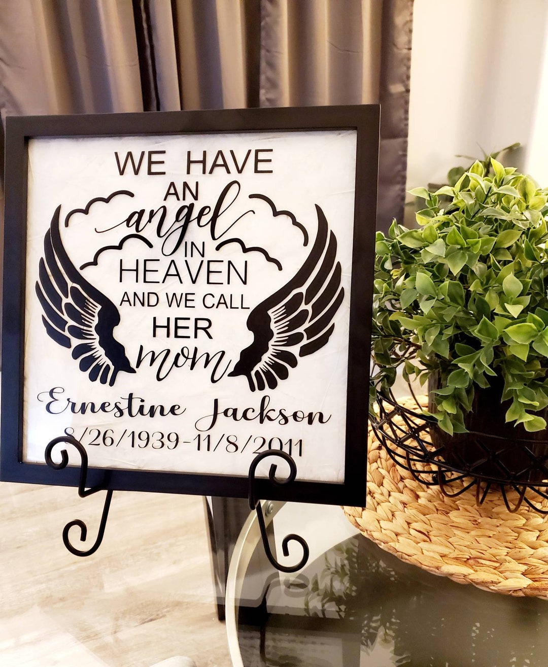 Memory Keepsake Frame | Memorial Gift | Bereavement Gift | Keepsake ...