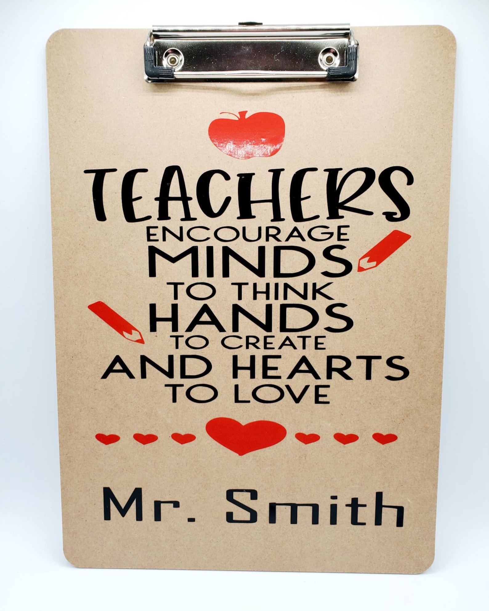 Teacher Clipboard/personalized Clipboard/teacher Appreciation - Etsy