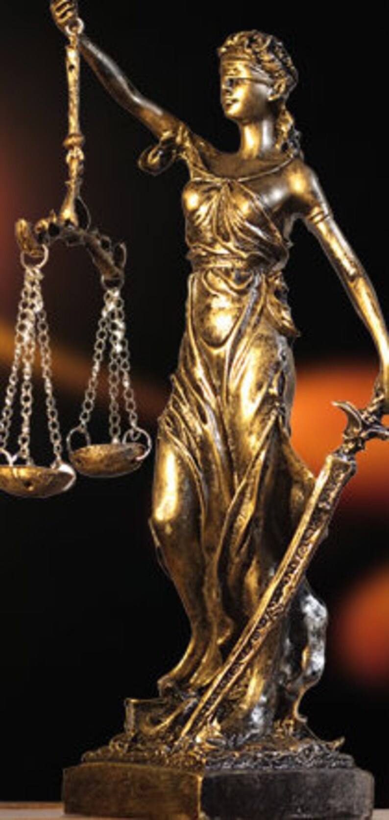 Vintage Greek Goddess of Justice Statue Goddess Themis - Etsy