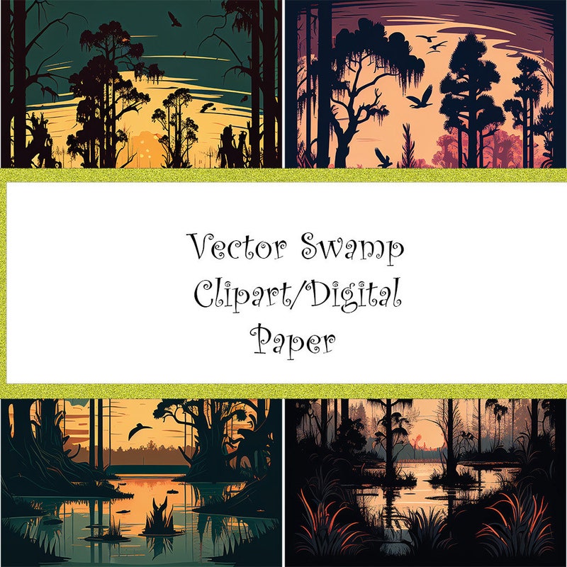 Swamp Art - Etsy