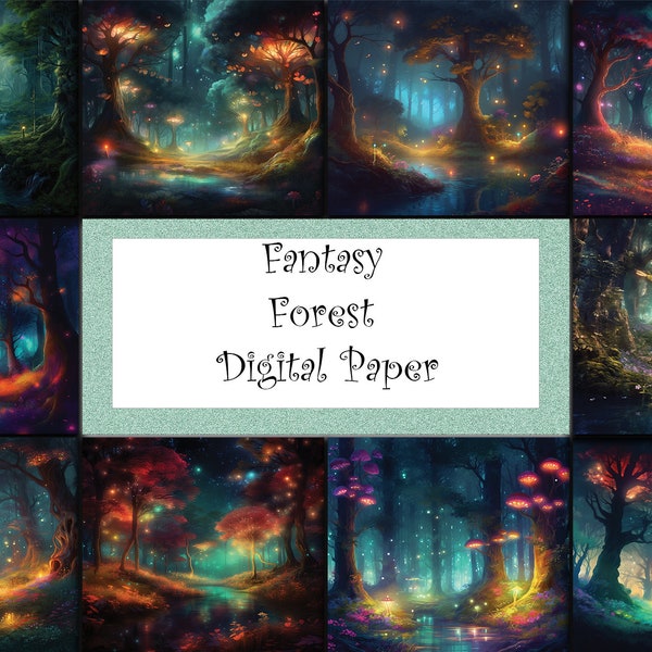 Forest Fantasy - Etsy