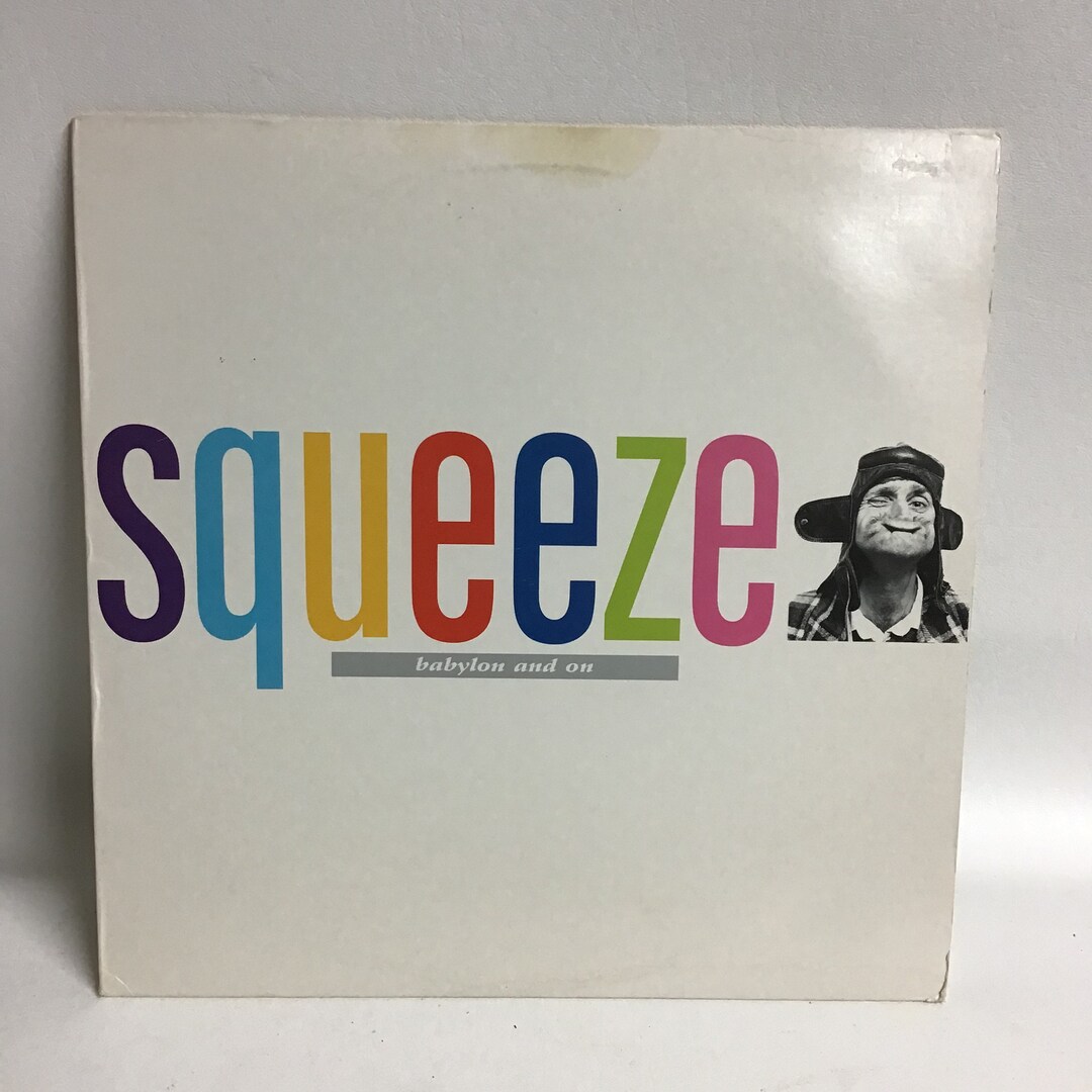 Squeeze Vinyl Album 1987 Babylon and On - Etsy