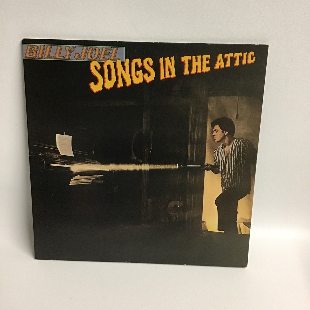 Billy Joel Vinyl Album 1981 Songs in the Attic - Etsy
