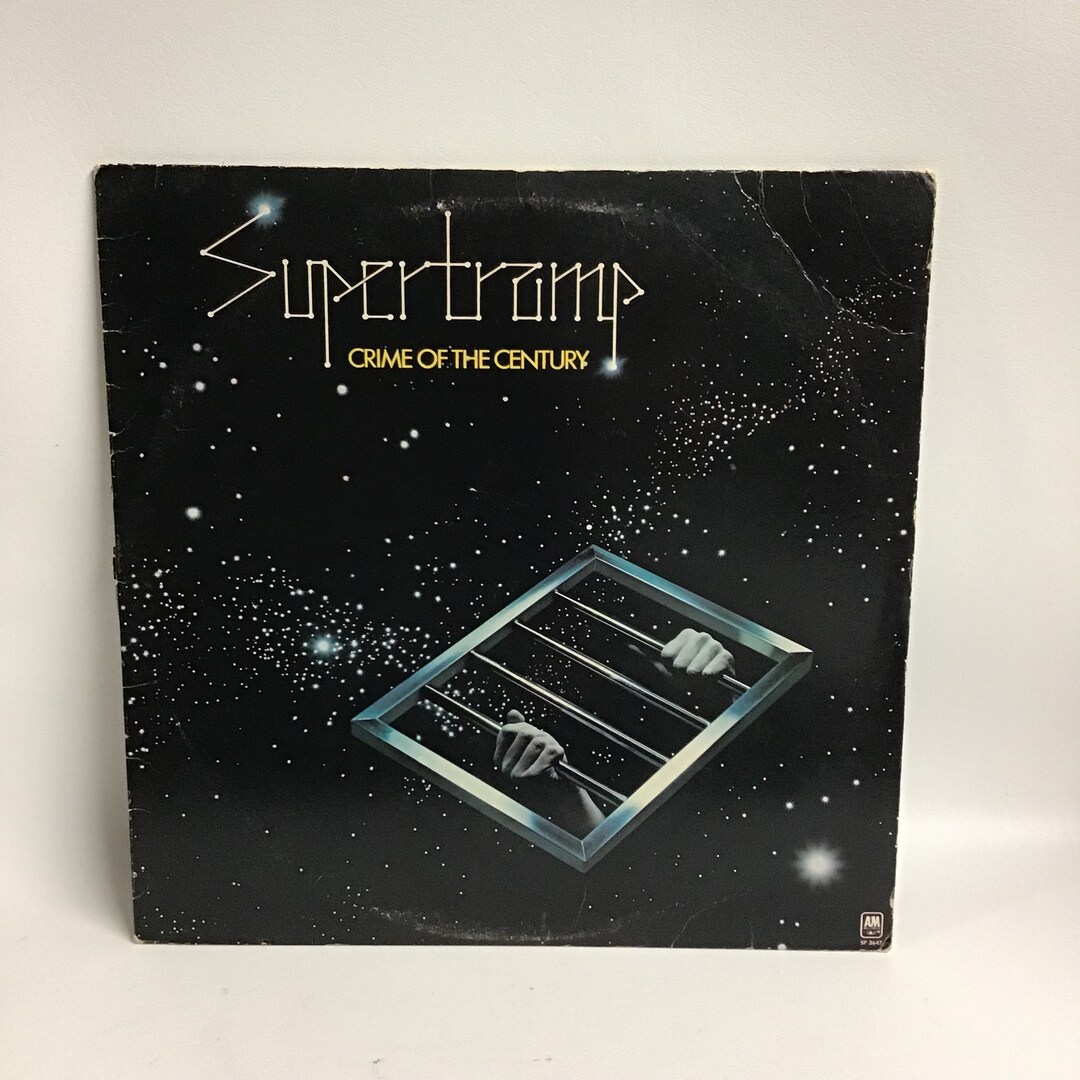 Supertramp Vinyl Album 1974 Crime of the Century - Etsy