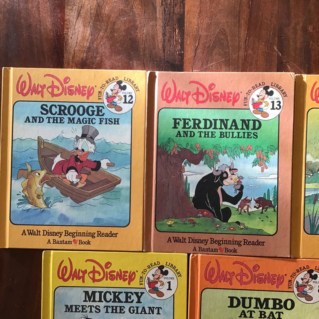 Walt Disney Beginning Reader Collection - Etsy