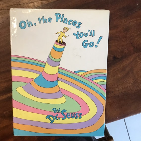 Oh the Places Youll Go by Dr Seuss | Etsy