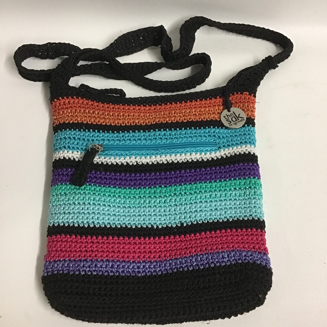The SAK Original Crochet Crossbody Purse - Etsy
