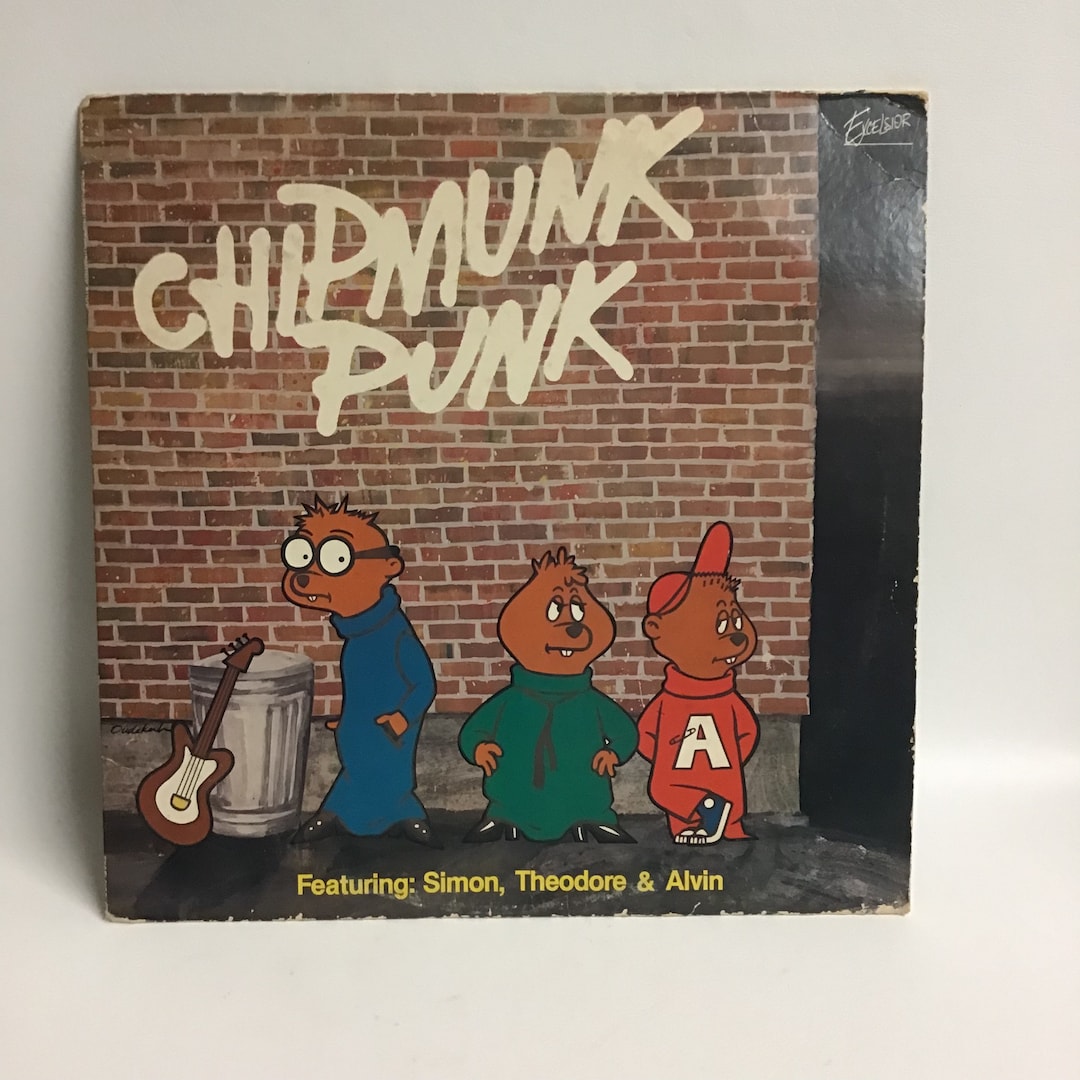 The Chipmunks Vinyl Album Chipmunk Punk - Etsy