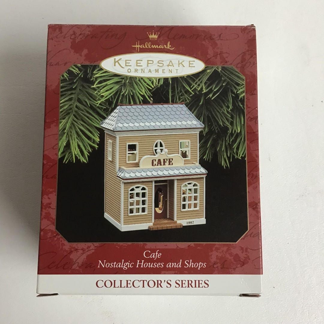 Hallmark Keepsake Ornament Cafe Collector’s Series - Etsy