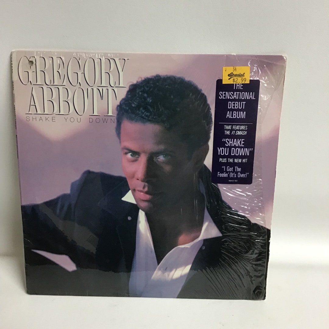 Gregory Abbott Debut Vinyl Album 1986 Shake You Down - Etsy