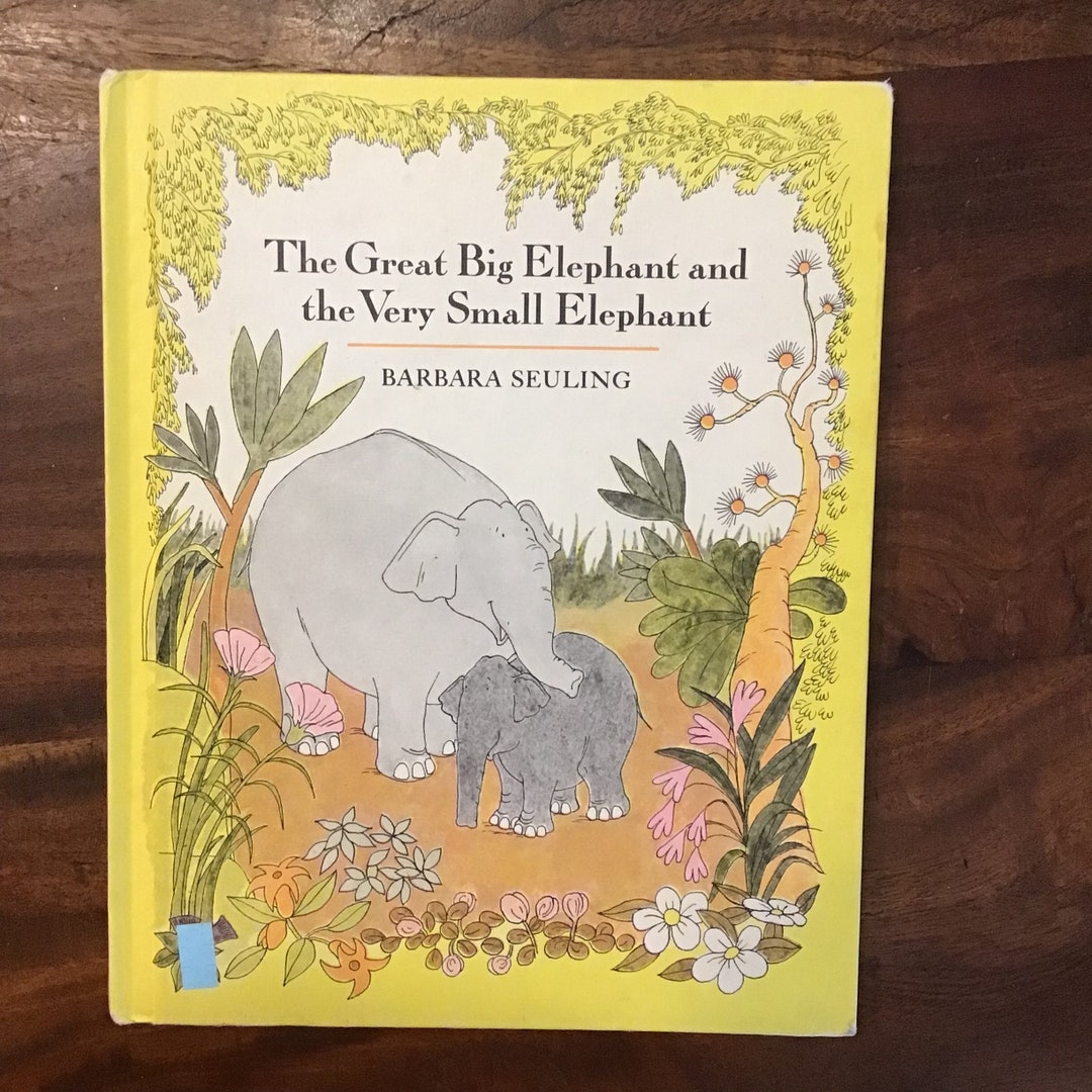 Vintage Elephant Book, Barbara Seuling, 1977 Edition - Etsy