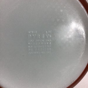 Pyrex Casserole Dish Burnt Orange Autumn Harvest Wheat Item 475-B - Etsy