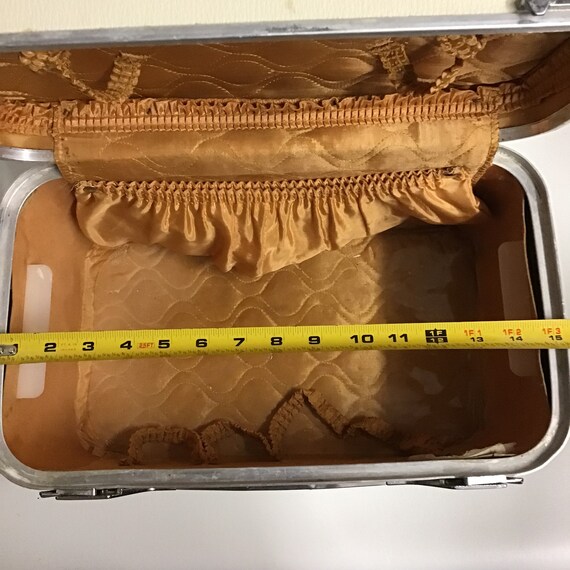 Vintage Airway Hard Shell Train Case - Gem