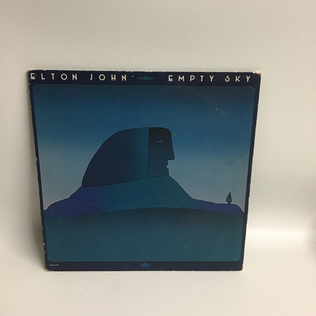 Elton John Vinyl Album Empty Sky - Etsy