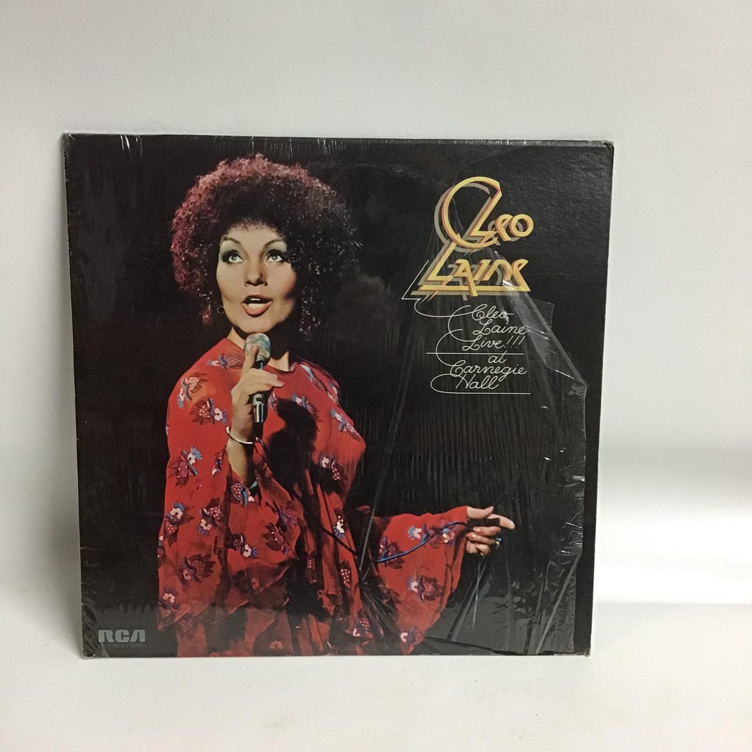 Cleo Laine Live at Carnegie Hall Vinyl Album, 1974 US Version - Etsy