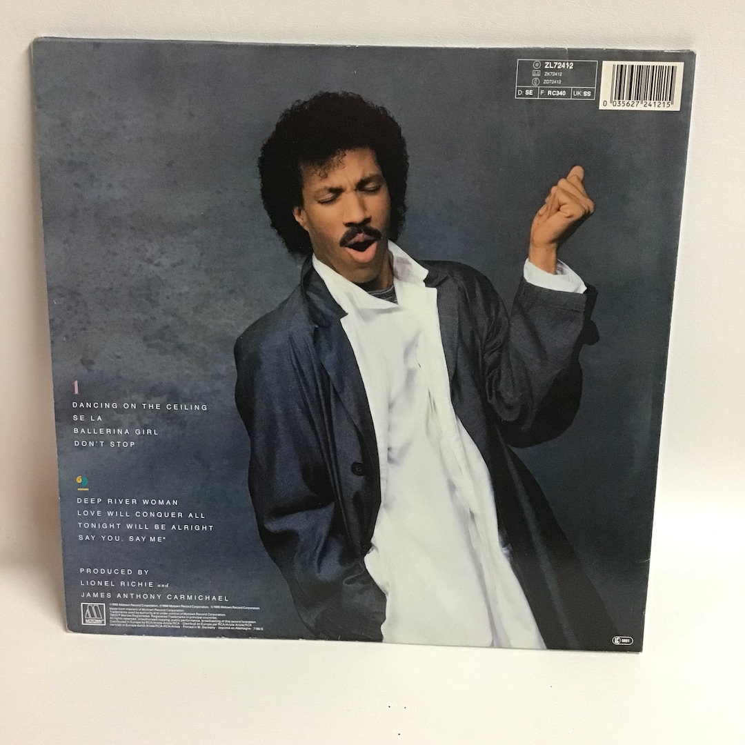 Lionel Richie Vinyl Album - Etsy