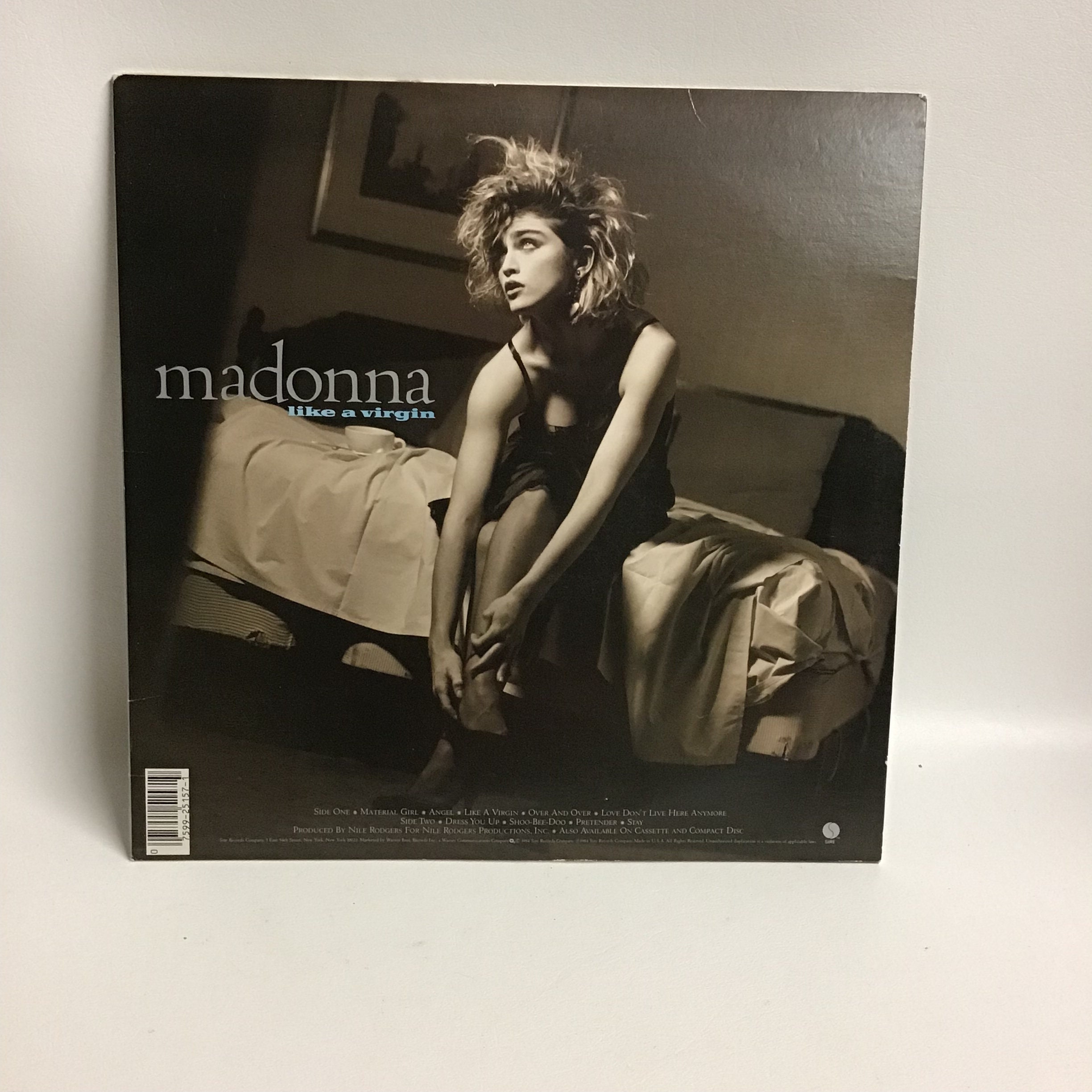 Madonna Vinyl Album Like A Virgin - Etsy