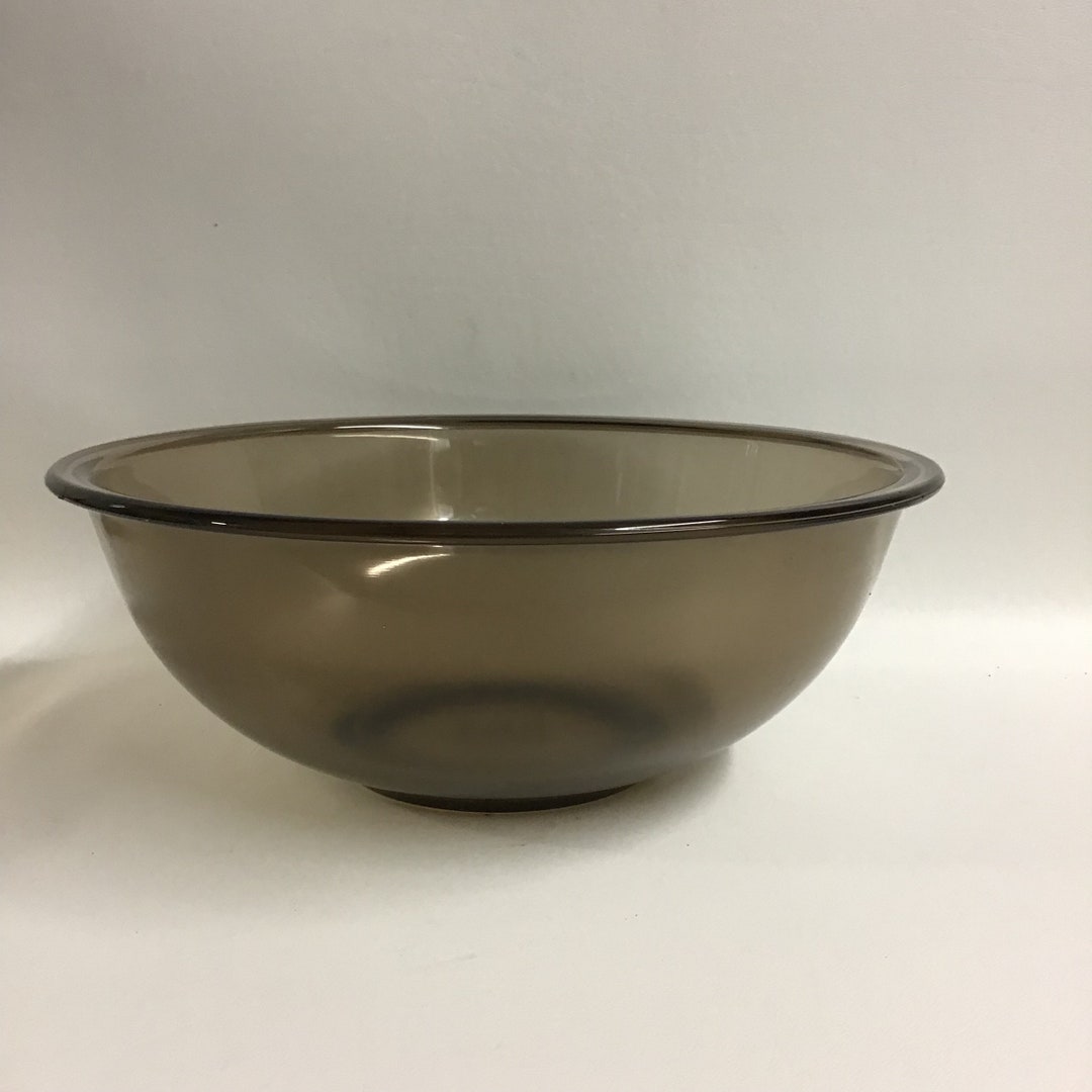 Vintage Pyrex Mixing Bowl Smoke Brown - Etsy