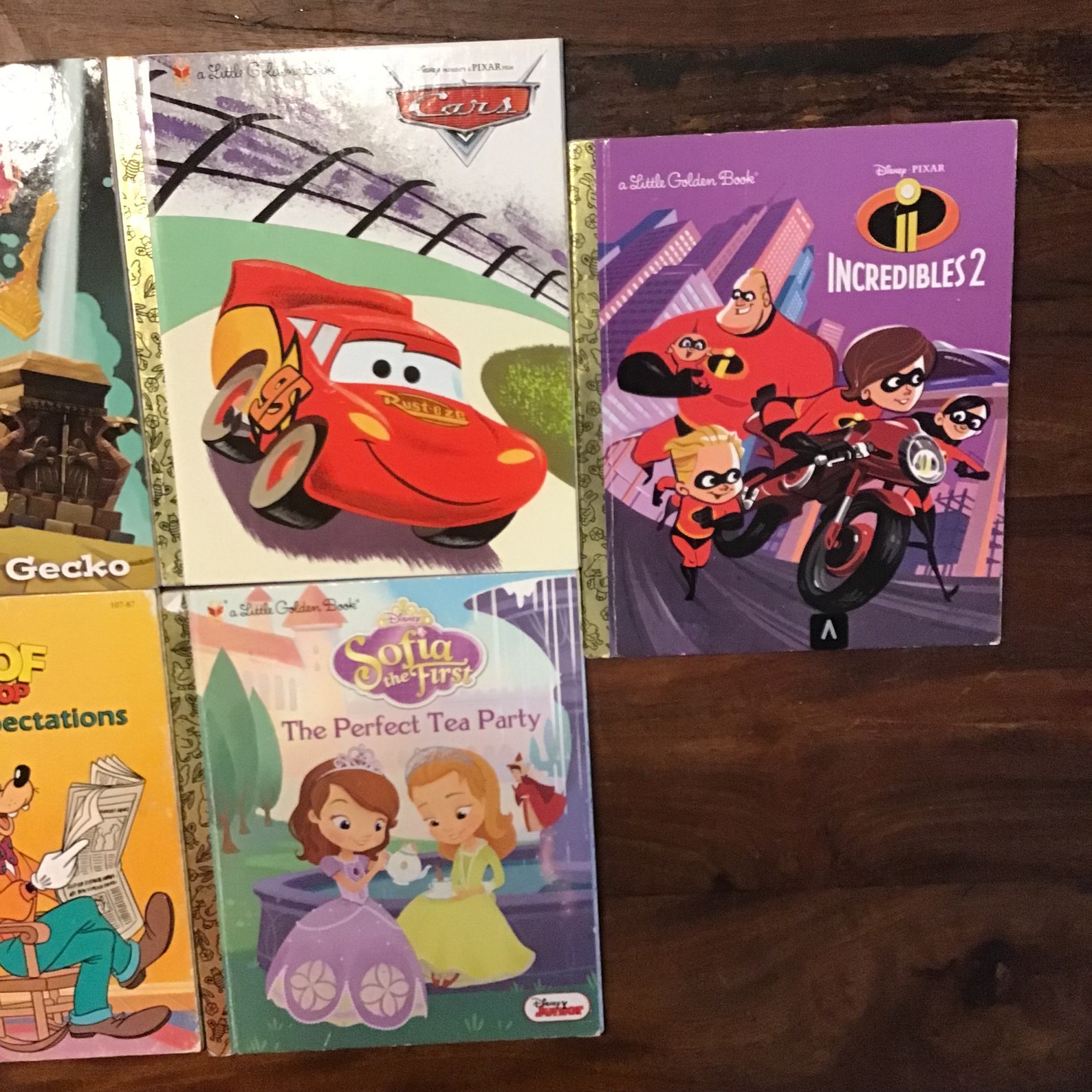 Little Golden Book Collection Pixar/disney - Etsy