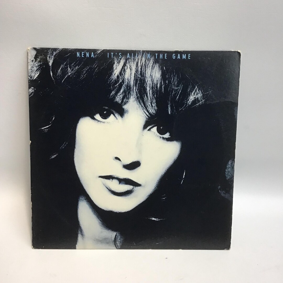 Nena Vinyl Album 1985 It’s All in the Game - Etsy