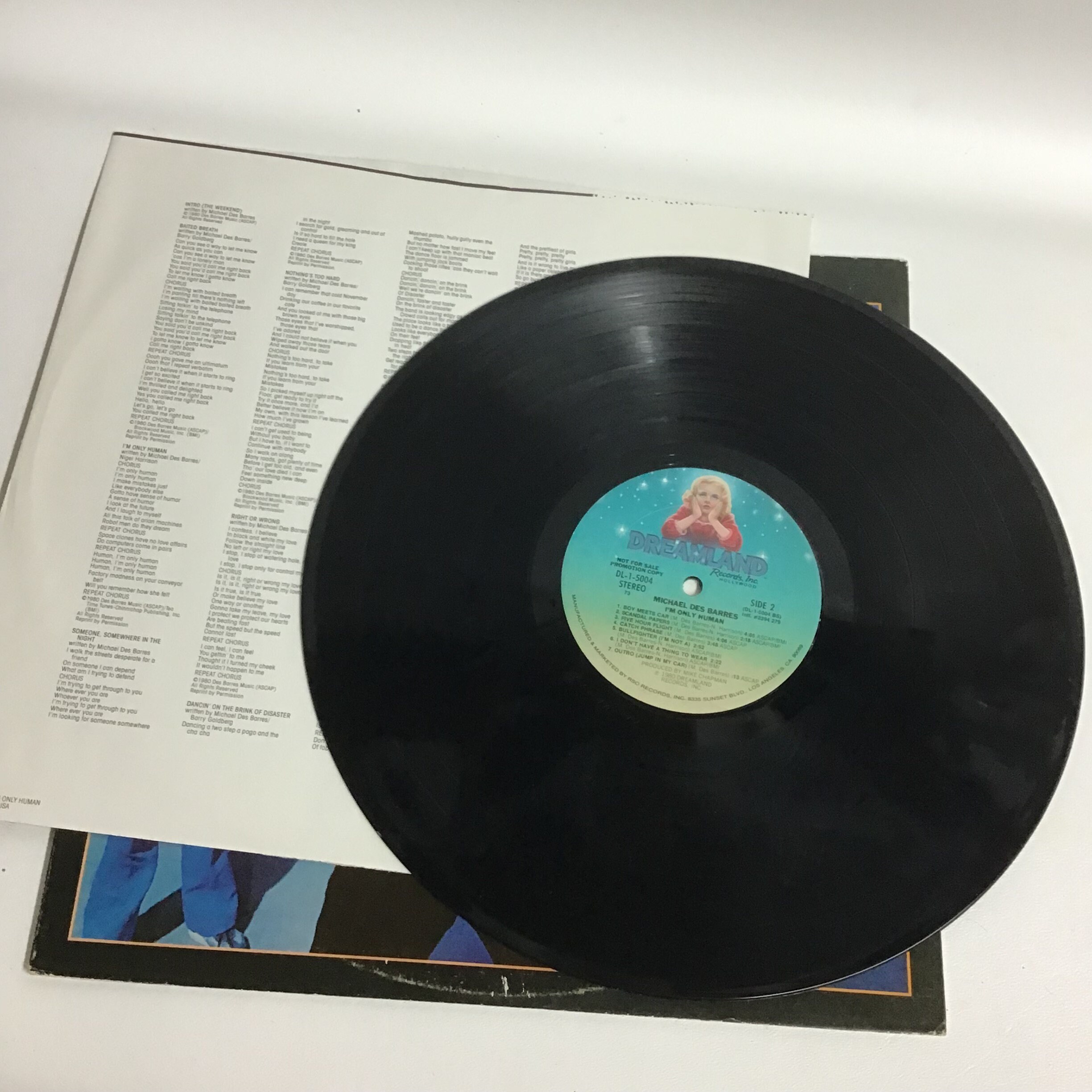 Michael Des Barres Debut Vinyl Album I’m Only Human - Etsy