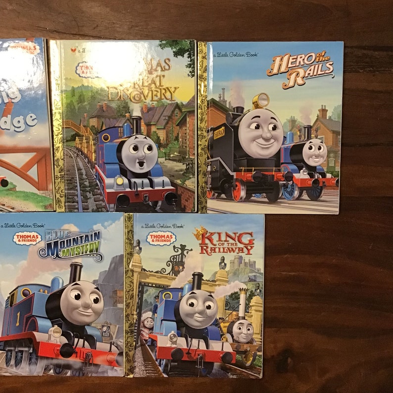 Little Golden Book Collection Thomas and Friends - Etsy