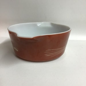 Pyrex Casserole Dish Burnt Orange Autumn Harvest Wheat Item 475-B - Etsy