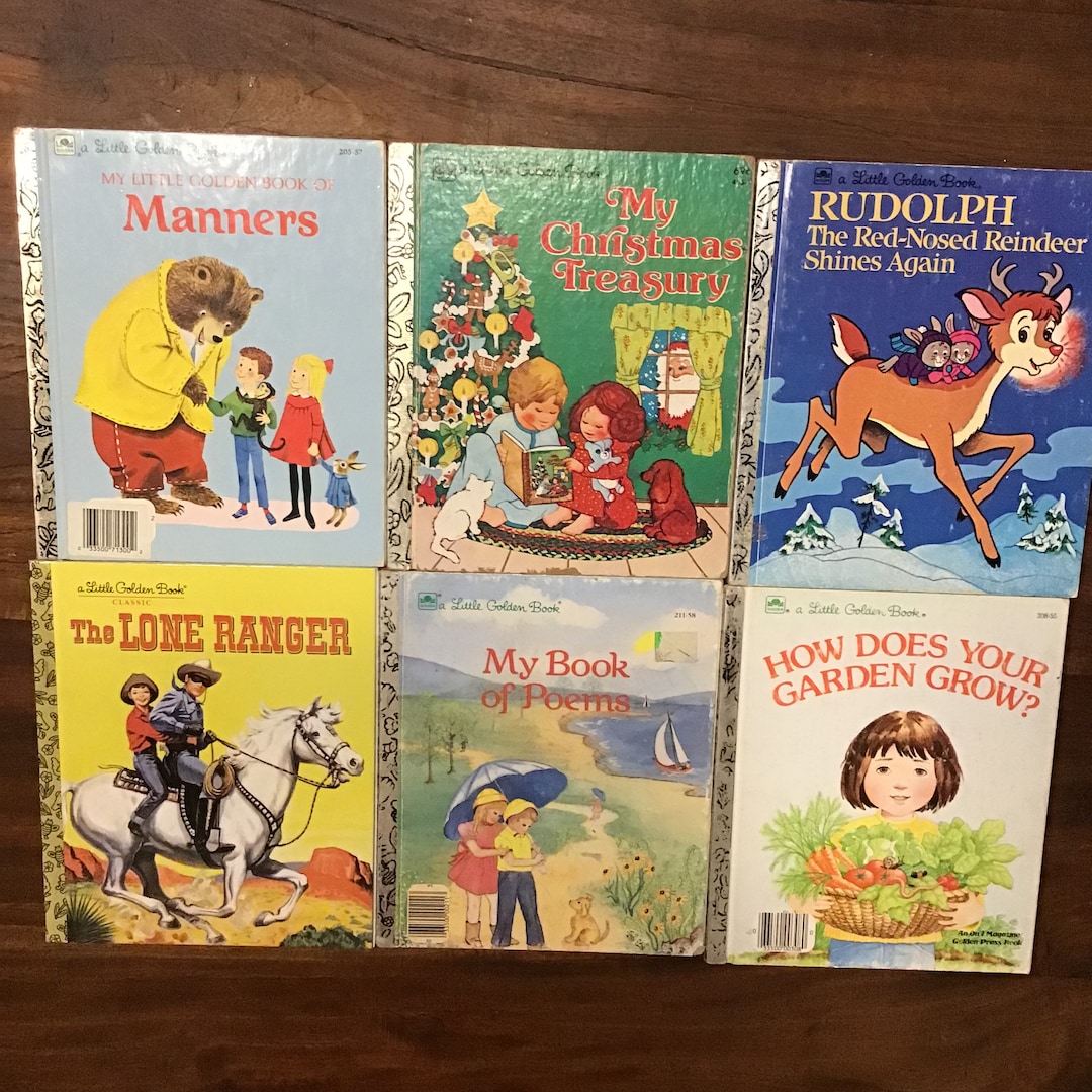 Little Golden Book Collection 1962-1985 - Etsy