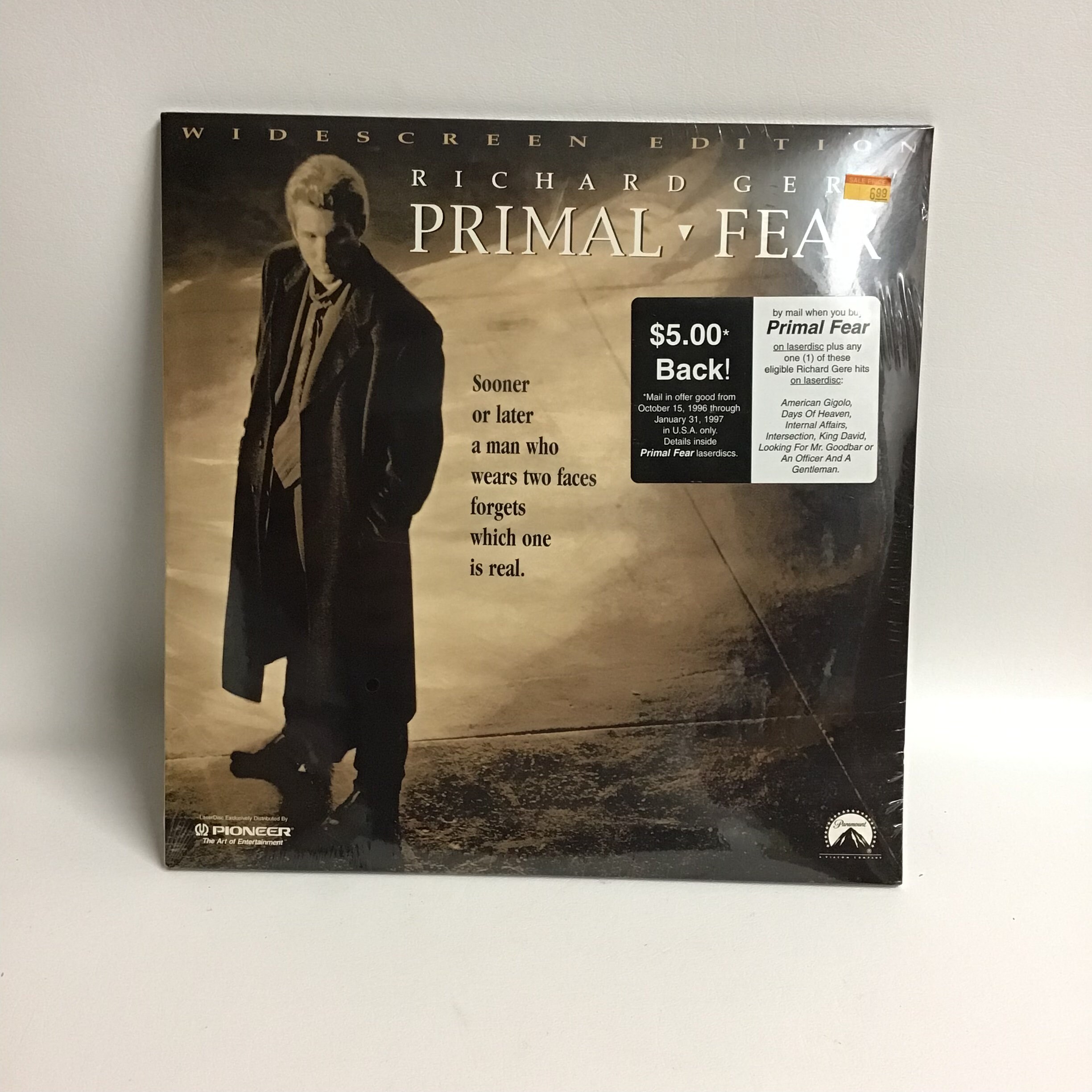 Primal Fear 1996 Poster