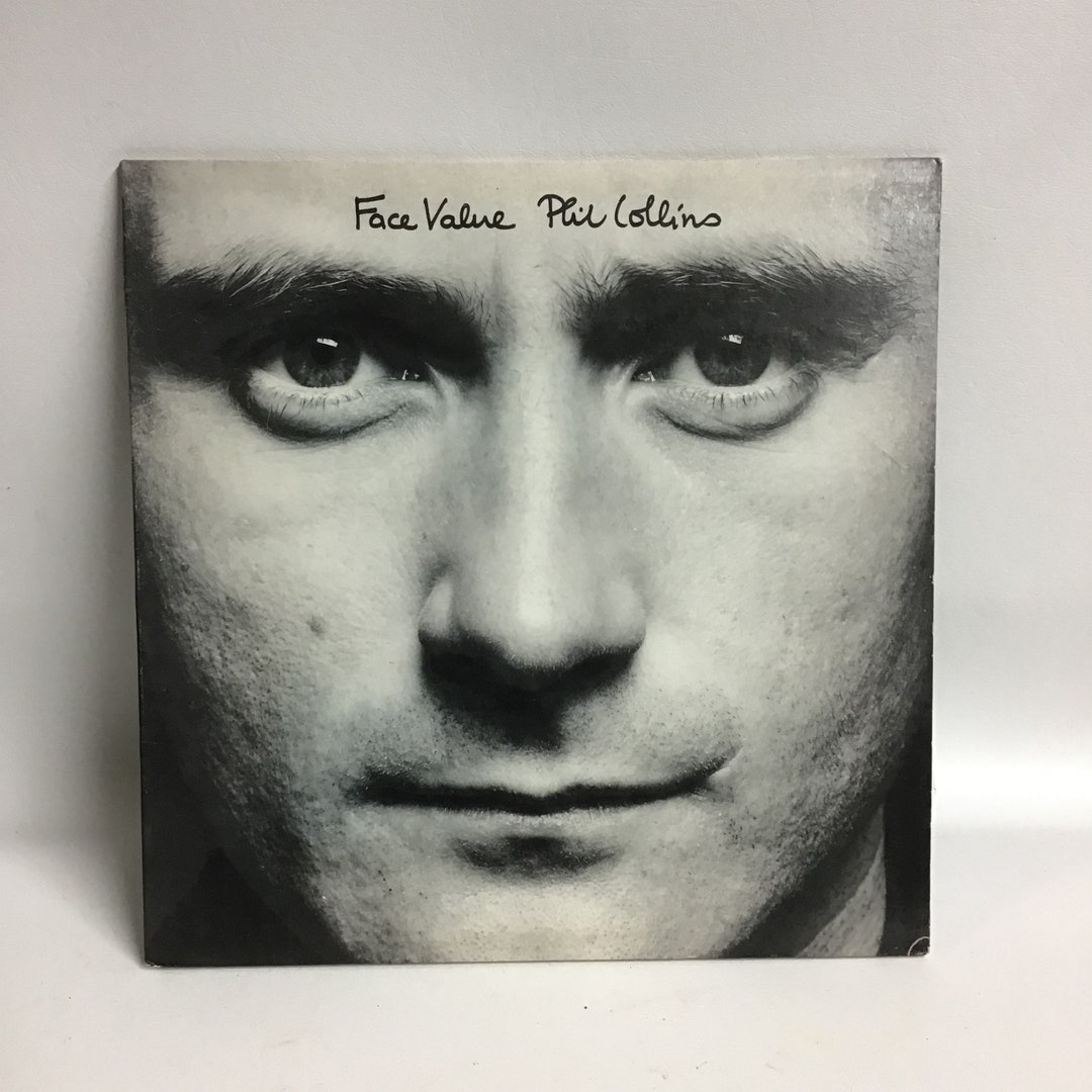 Phil Collins Debut Solo Vinyl Album 1981 Face Value - Etsy