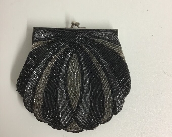 Vintage ADG Clam Shell Clutch - Etsy