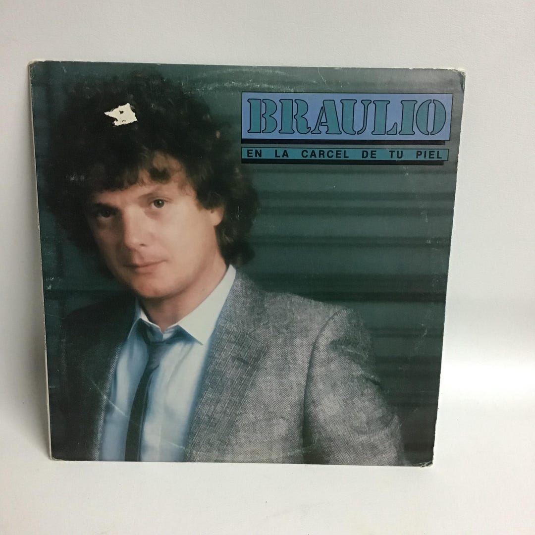 Braulio Vinyl Album 1985 En La Carcel De Tu Piel - Etsy
