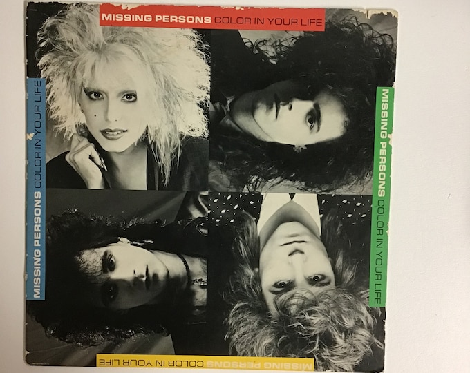 Missing Personsspring Session M Vintage Vinyl Record Album, no Way Out ...