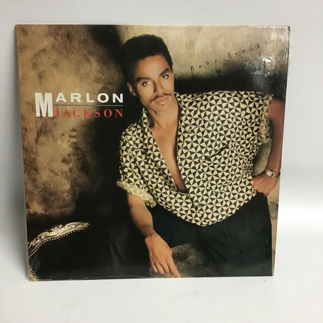 Marlon Jackson Vinyl Album 1987 Baby Tonight Europe Album Press - Etsy