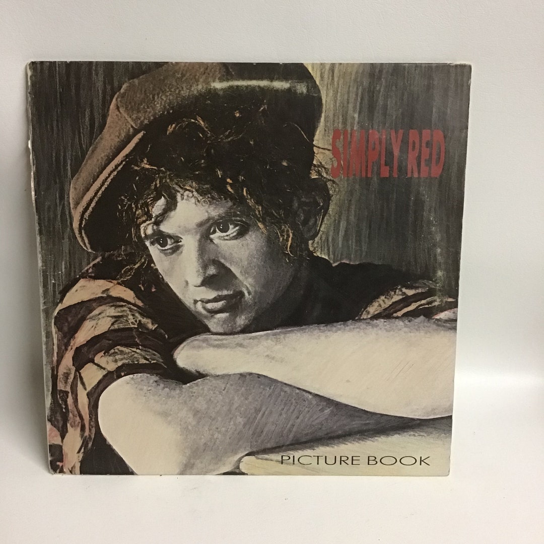 Simply Red Vinyl Album Picture Book - Etsy