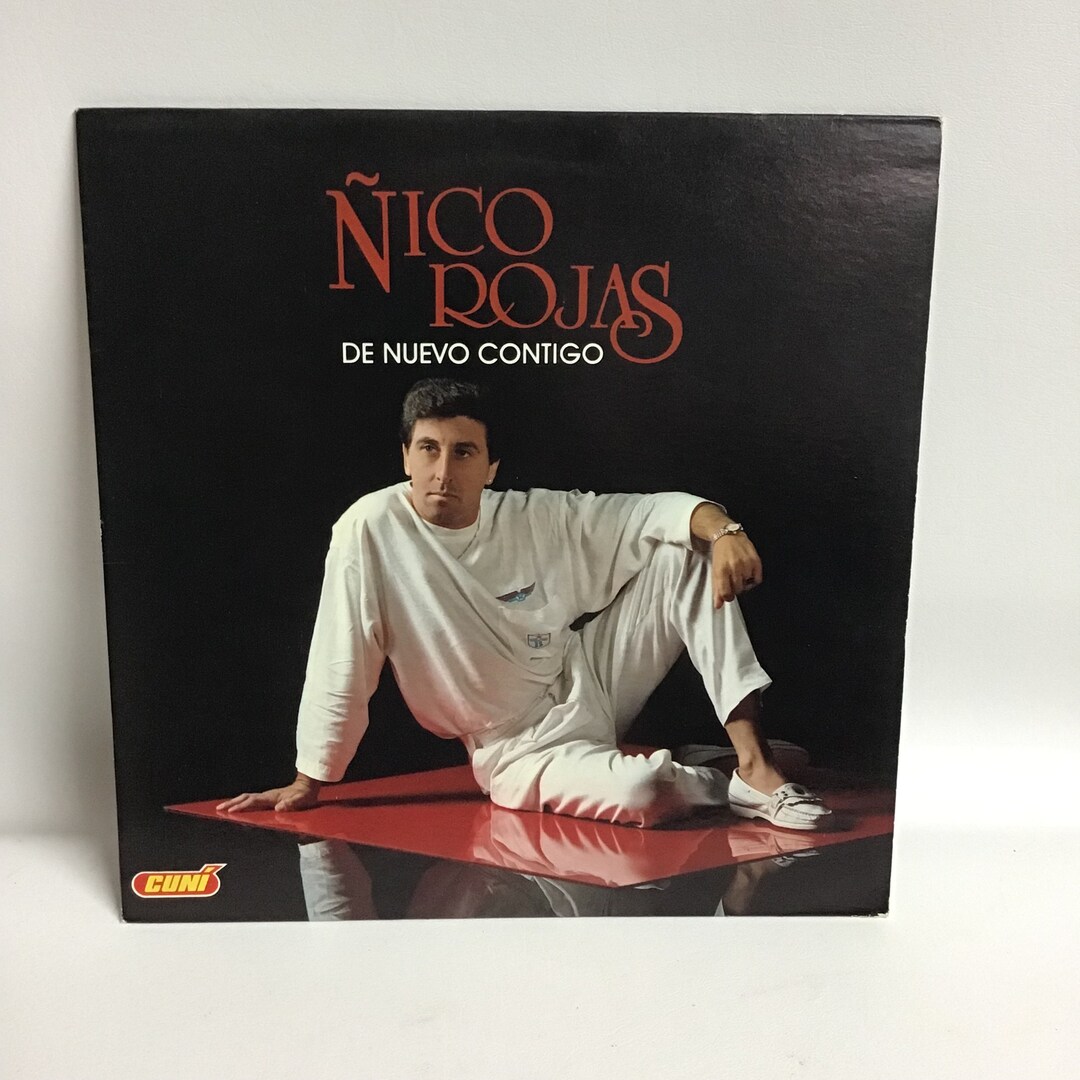 Nico Rojas Vinyl Album De Nuevo Contigo - Etsy