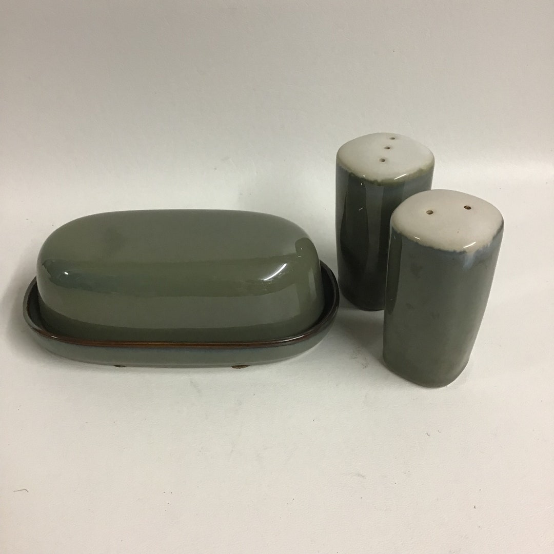 Sango Concepts Butter Dish and Shakers - Etsy