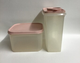 Vintage Tupperware Storage Containers - Etsy