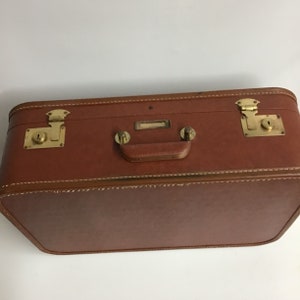 Vintage JC Higgins Hard Shell Suitcase - Etsy