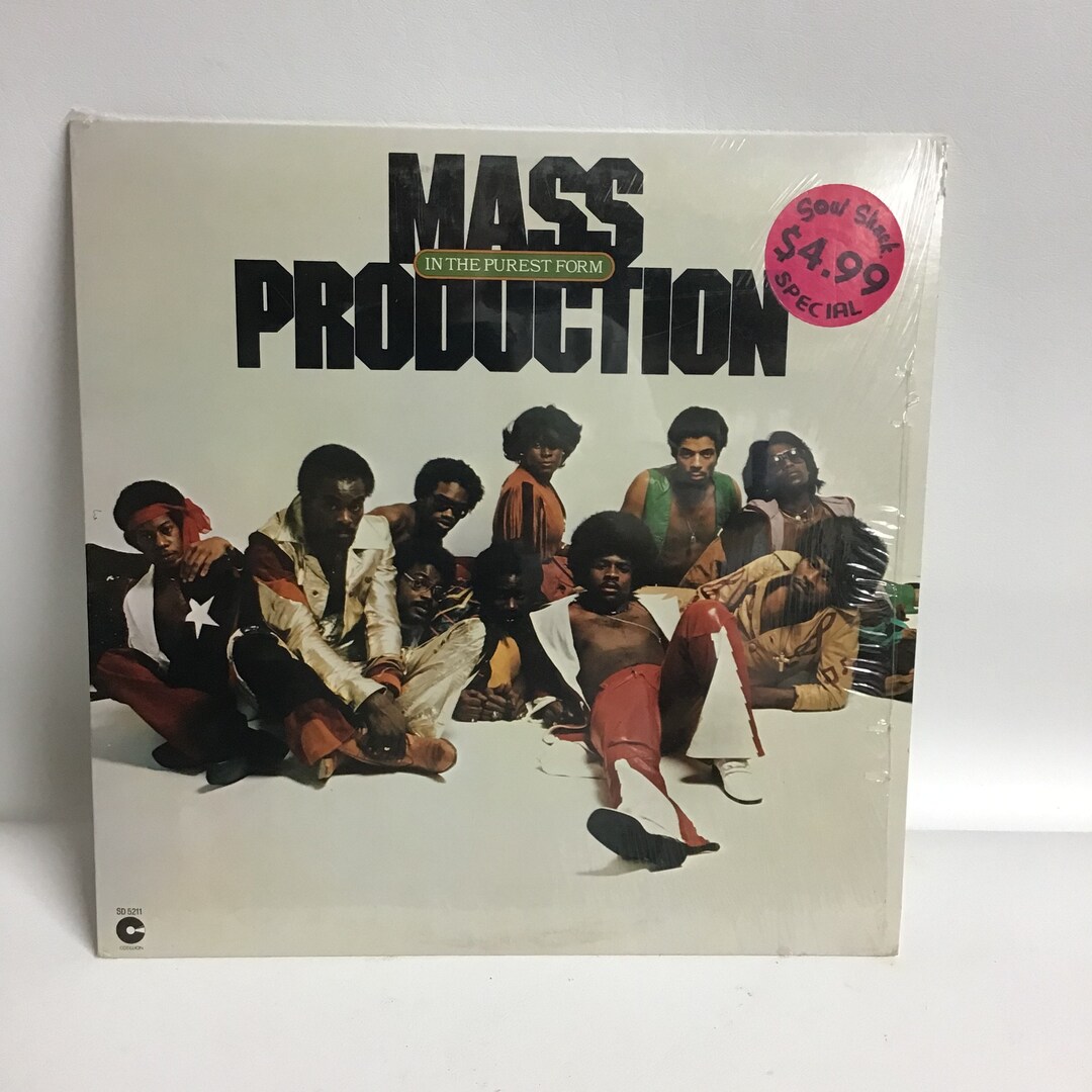 Mass Production Vinyl Album 1979 in the Purest Form - Etsy