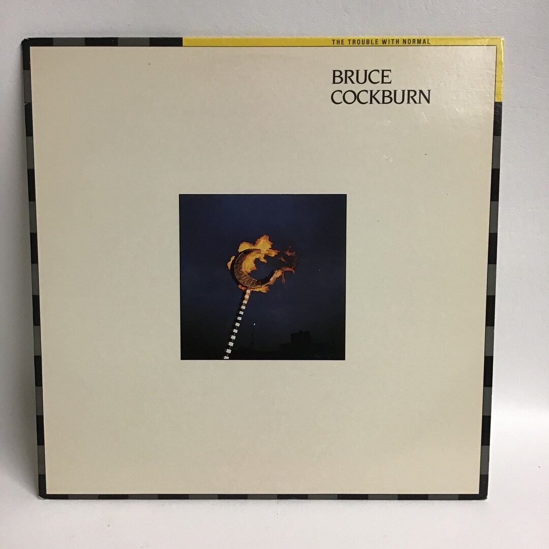 Bruce Cockburn Vinyl Album the Trouble Wit Normal - Etsy