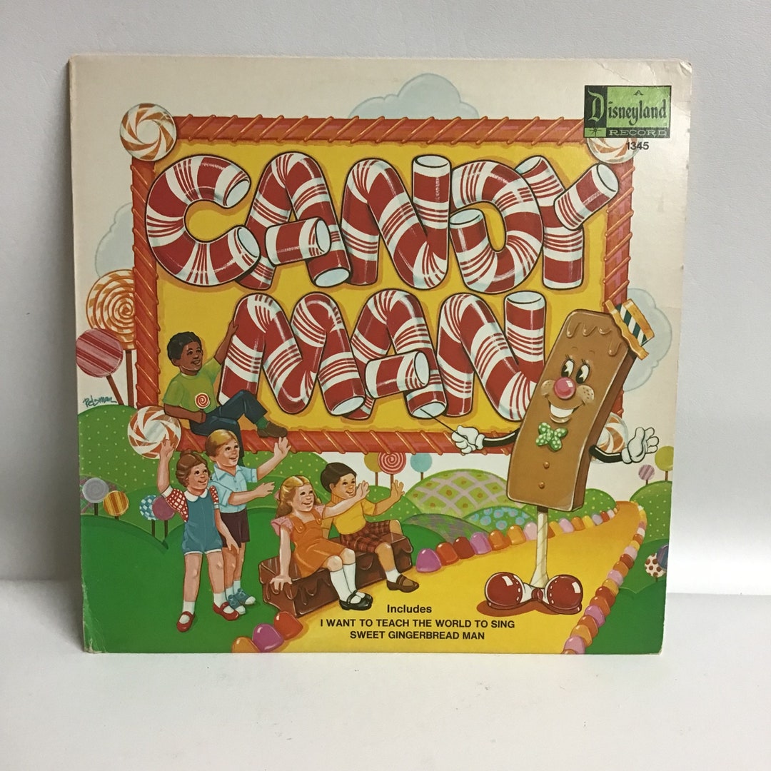 Disneyland Records 1972 Candy Man and Other Sweet Songs Vinyl Album - Etsy